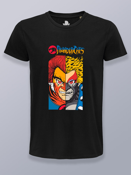 Camiseta hombre mural caras Thundercats - IUDRIMS
