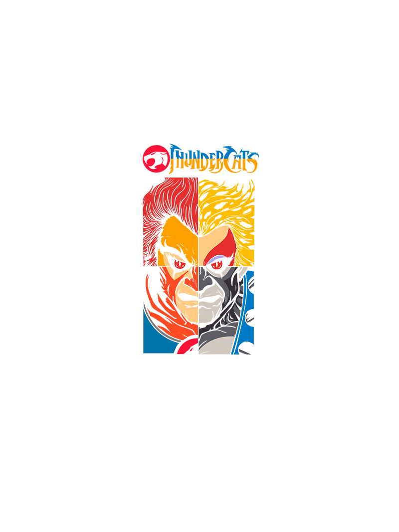 Camiseta hombre mural caras Thundercats - IUDRIMS